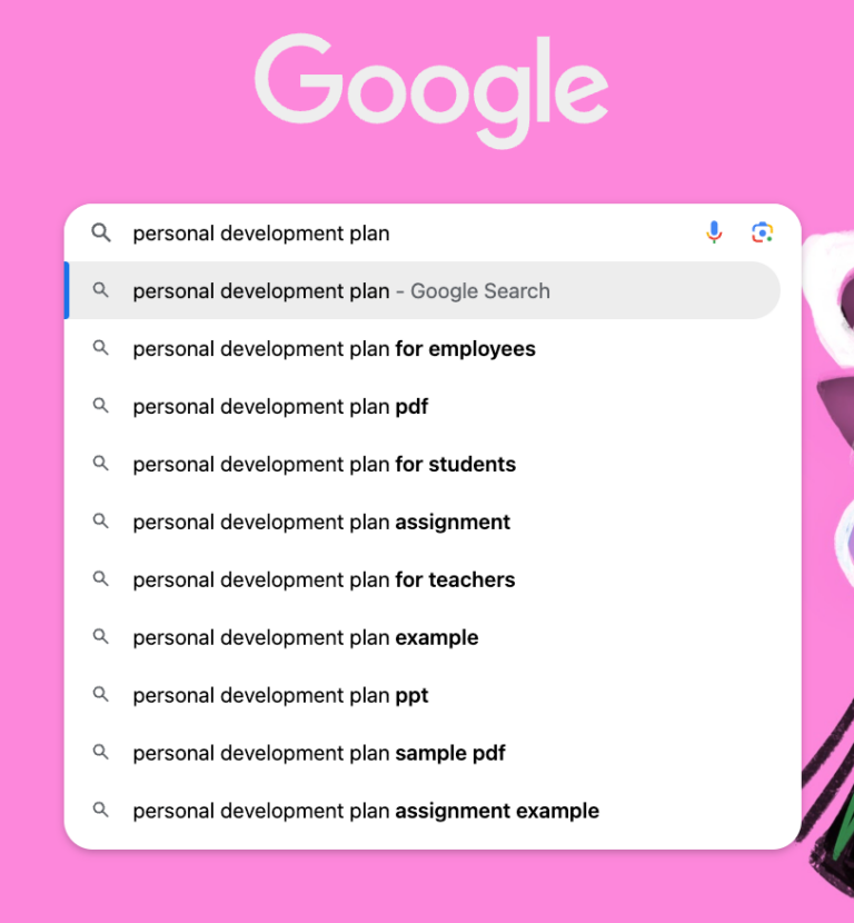 Keep typing to get more specific suggestions. This is like narrowing ...